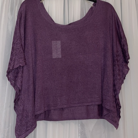 mac & jac | Tops | Nwt Plum Oversized Short Sleeve Shirt Mac Jac | Poshmark